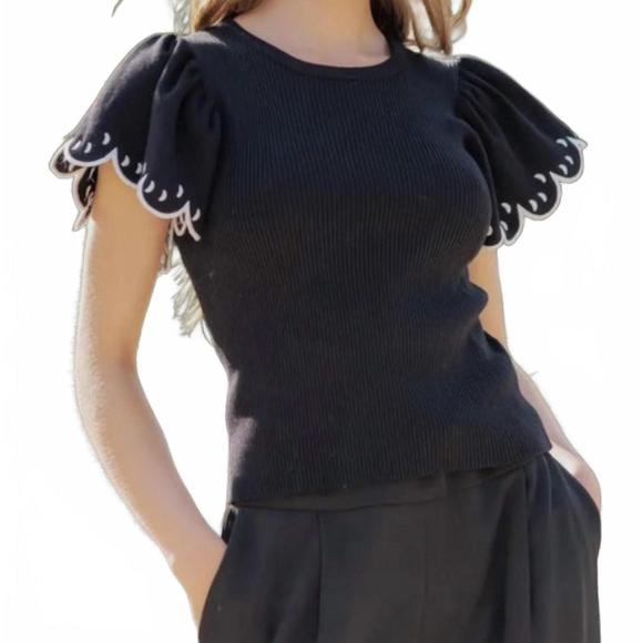 Strut & Bolt | Tops | New Strut Bolt Short Sleeve Top In Black And ...